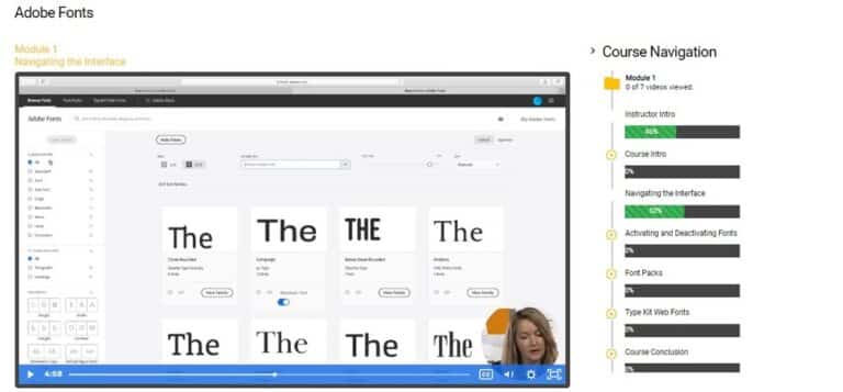 Adobe Fonts Training Course | Dooey